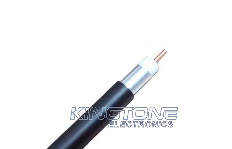 Aluminum Tube QR860 Signal Coaxial Cable , CCA Conductor with Flame ...