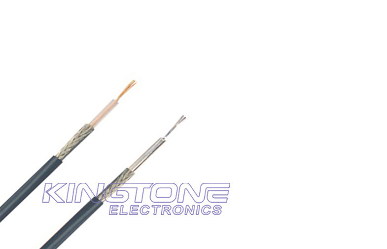 RG 174 Coaxial Cable 7 × 0.17mm Copper Conductor with 95% Tinned Copper ...