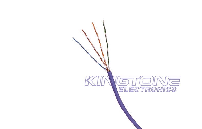 CMR Rated UTP CAT5E Security Camera Cable , 24AWG Solid Bare Copper Cable