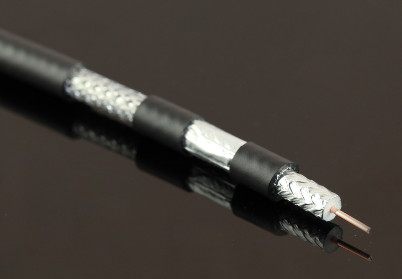 UL CM RG6 Tri. Shielded CATV Coaxial Cable 18 AWG CCS 77% AL Braiding ...